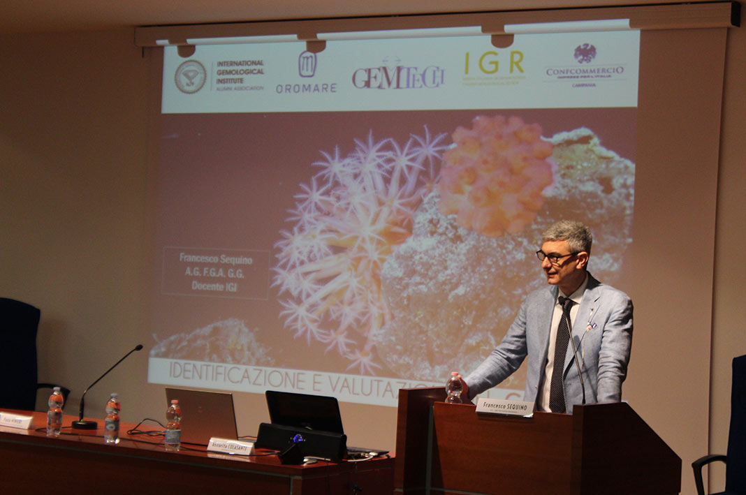 Francesco Sequino porterà il tema della valutazione del Corallo a Roma ...